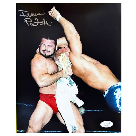 Ivan Putski Signed Pose 2 Wrestling 8x10 Photo Jsa — Rsa
