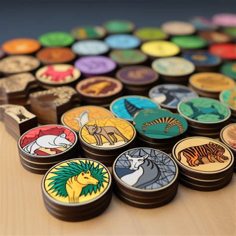 Custom Tabletop Board Game Tokens Manufacturer Chenlong