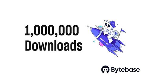 bytebase crossed 1 million downloads