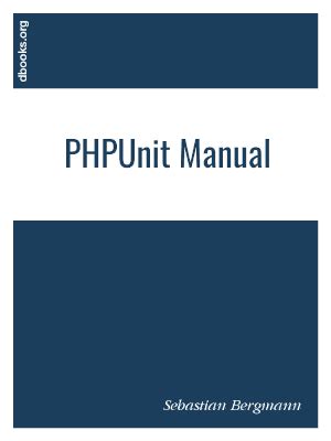 PHPUnit Manual Pdf Free Download Books