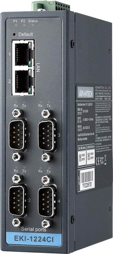EKI ECMS A Modbus RTU TCP To EtherCAT Fieldbus Gateway Advantech AE