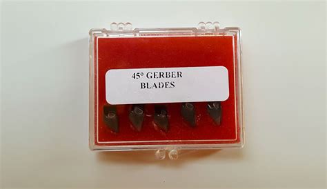 Plotter Blades Gerber Plotter Blades 45° 5 Pack