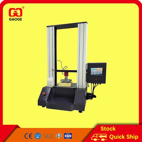 Foam Indentation Hardness Compression Testing Machine With Deflection Coefficient Sponge And