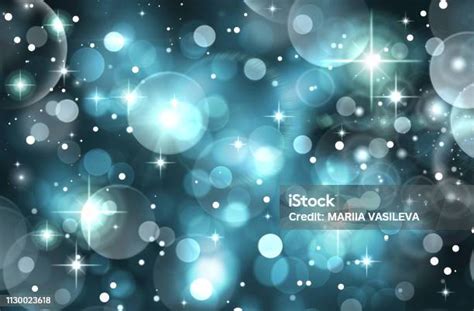 축제 흐리게 Bokeh 배경 파랑 검정 흰색 파란색 동그라미 반짝이 조명 효과 밝은 파티 재미 크리스마스 생일 추상 0명에 대한 스톡 사진 및 기타 이미지 Istock