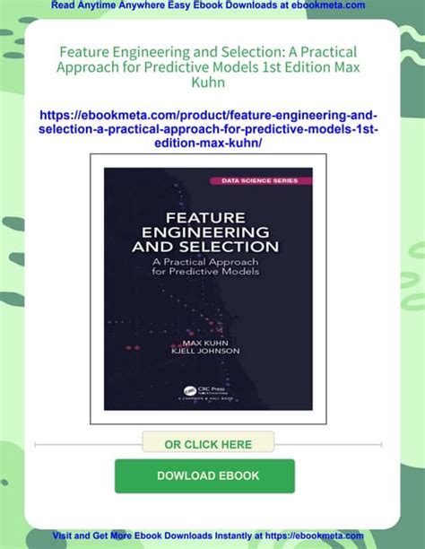 Feature Engineering And Selection A Practical Approach For Predictive