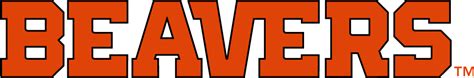 Oregon State Beavers Logo Wordmark Logo Ncaa Division I N R Ncaa N