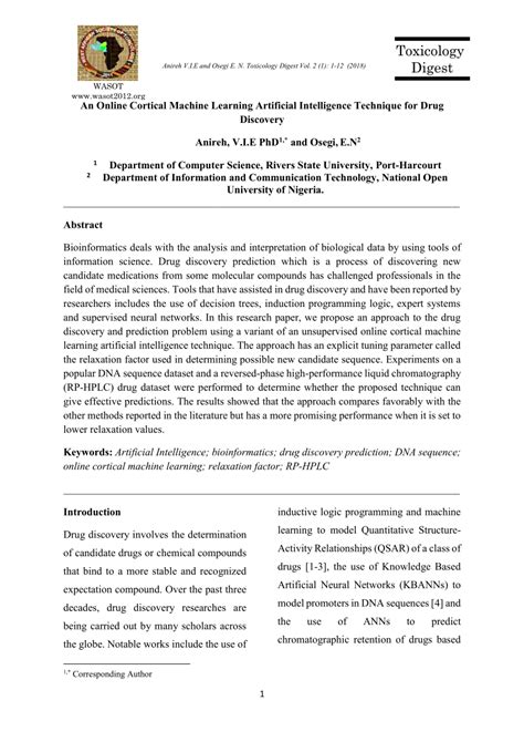 Pdf An Online Cortical Machine Learning Artificial Intelligence