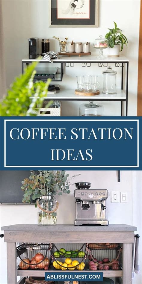 Espresso Station Ideas