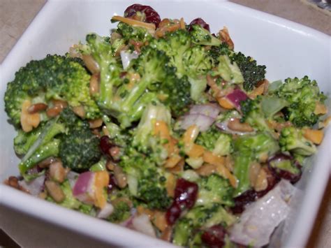 Mommys Menu Broccoli Cheese Salad