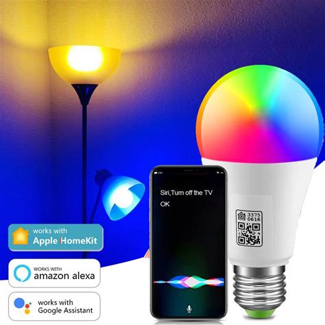 Купить Сканирование QR-кода Homekit Подключение Wi-Fi Умная лампочка ...