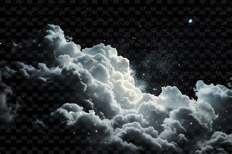 Premium Psd Psd Radiant Neon Glow Cloud Art Unique Concept Game Asset