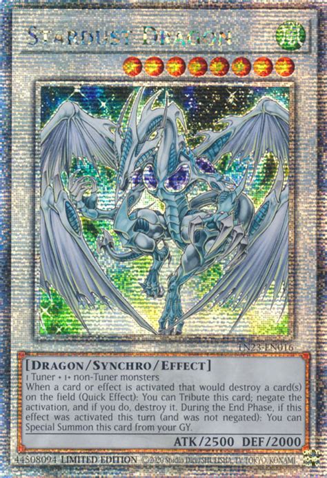 Stardust Dragon Yugipedia