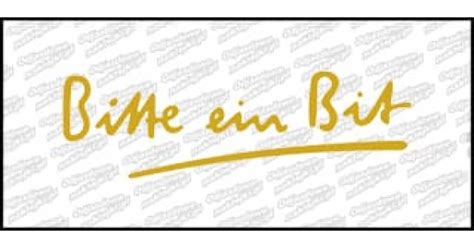 Bitte Ein Bit 15cm