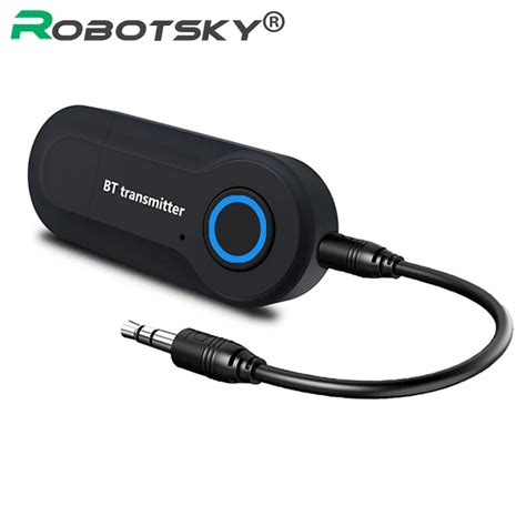 Bluetooth Transmitter 3 5MM Jack Audio Adapter Wireless Bluetooth Stereo Audio Transmitter