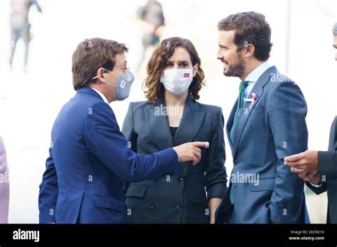 He Mayor Of Madrid Jose Luis Martinez Almeida President Of The