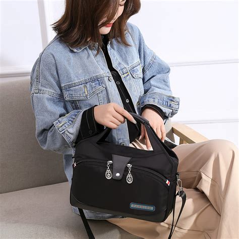 Bolso Cruzado Para Mujer Con Asas Y Múltiples Compartimientos Aurela
