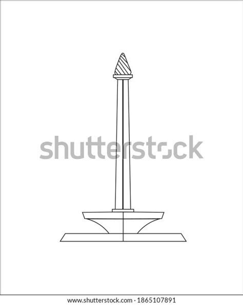 Detail Gambar Sketsa Monas Koleksi Nomer 47