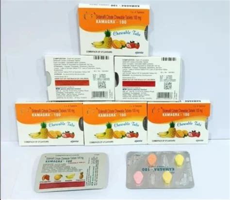 Erectile Dysfunction Mg Chewable Tablet At Rs Stripe ED Drugs In Surat ID