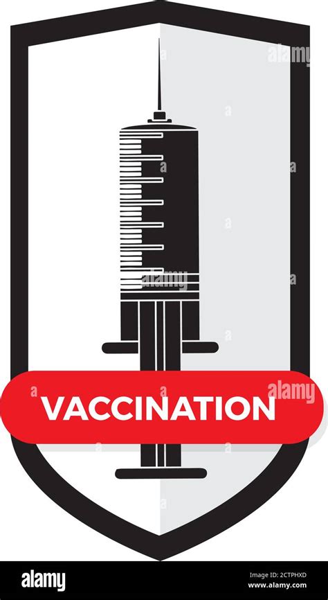 Vaccination Medical Poster Immunization Injection Vector