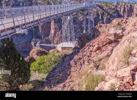 Royal Gorge Suspension Bridge In Colorado This Bridge Over The