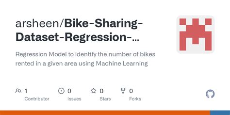 Github Arsheenbike Sharing Dataset Regression Problem Regression Model To Identify The