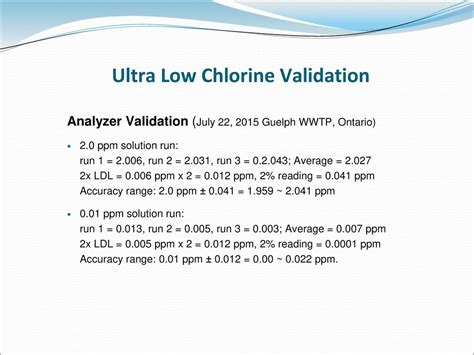 Wastewater Chlorination Dechlorination Monitoring And Control Pilot