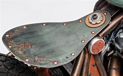 Bare Bones Scout Inazuma Café Racer