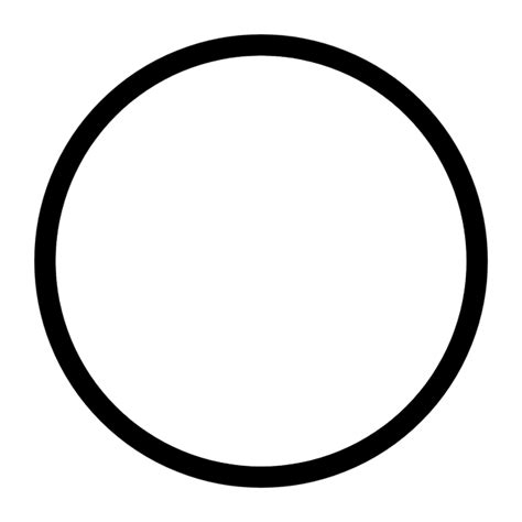 Cerchio Nero Png