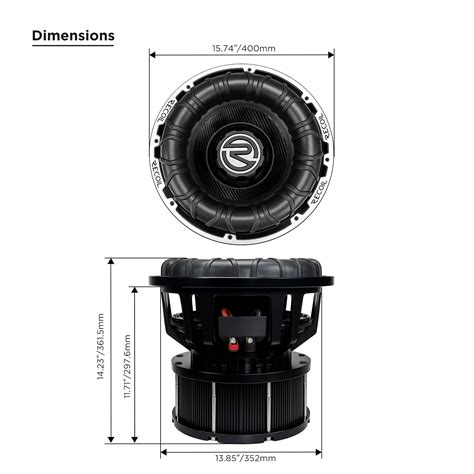 Spl15d1 Spl Series Competition 15 Inch Subwoofers 5000w Peak Power