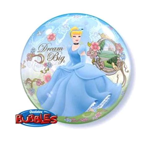 Cinderella Dream Bubble Balloon 22in 1ct Party Store Miami Fl Same