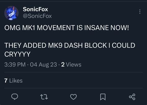 According To Sonic Fox R Mortalkombatleaks