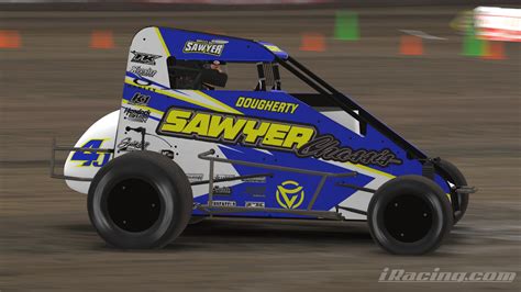 Jonathan Dougherty Dirt Midget Sawyer Chassis By Blake H Trading