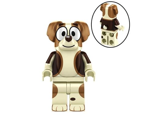 Captain Bluey Cartoon Minifigure Minifigureoutlet