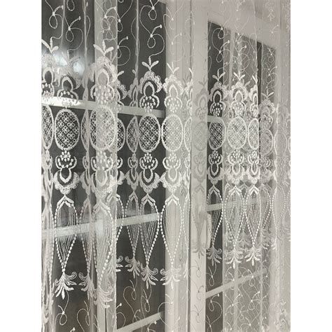 Perdea Alba Cusuta Salon Dormitor 300 X 245 H Cusuta Cu Rejansa M 1 Emag Ro