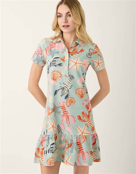 Joelle Polo Dress Admiral Lobster