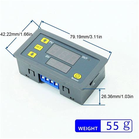 Ac 110v 220v Dc 12v Digital Time Delay Relay Led D Grandado