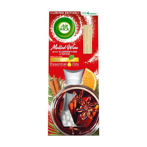 Air Wick Reed Diffuser Mulled Wine 33ml Home Crackerjack