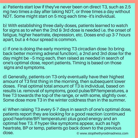 Dosing With T3 Only Or With Low Dose Ndt Or The Combination Of T4t3