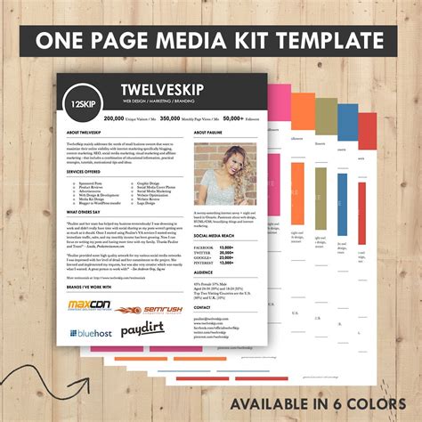 Online Media Kit Examples