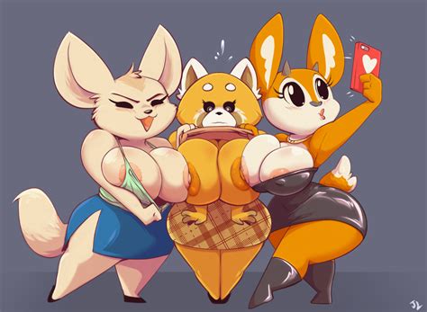 Post 3625765 Aggretsuko Fenneko Joelasko Retsuko Tsunoda