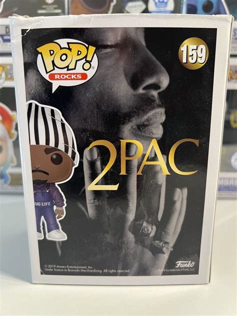 Funko Pop Rocks 2pac Tupac Shakur Thug Life Overalls Neu Und