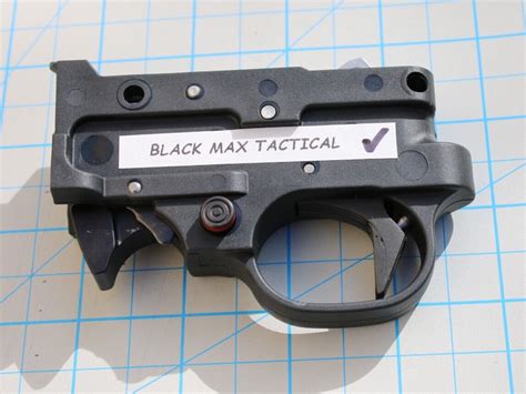 Ruger 10 22 Trigger Assembly By Hornet Custom Black Max Tactical Group