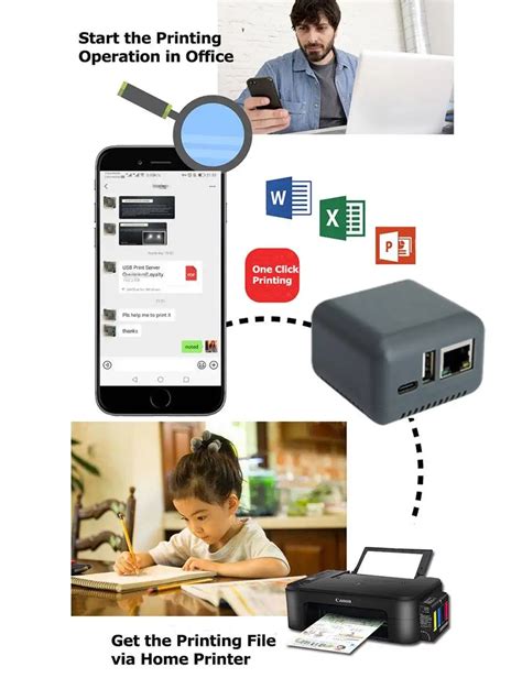 Mini Network USB 2 0 Print Server Loyalty Secu