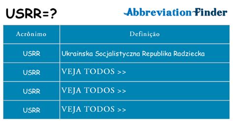 O Que Significa Usrr