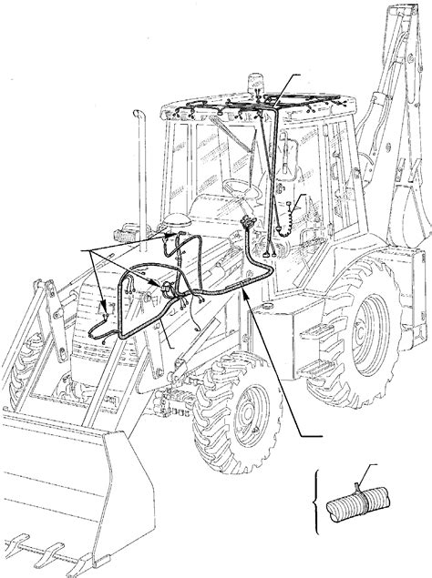 885270198 Komatsu Wiring Harness Assy