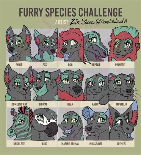 Furry Species Challange Selin By Zinners