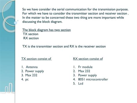 PPT RADIO FREQUENCY BASED SERIAL COMMUNICATION PowerPoint Presentation ID