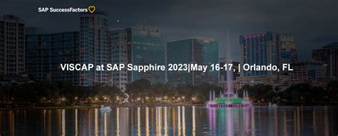 Sap Sapphire And Asug Annual Conference Orlando