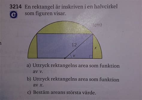 calculus express the rectangles area as a function of x