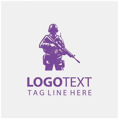 Premium Vector Soldier Logo Vector Illustrations